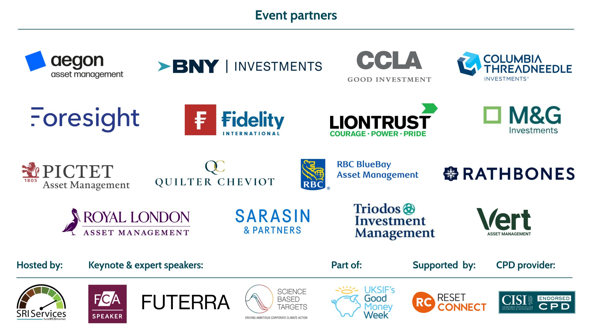 SRI Services and Partners annual Good Money Week event 2025